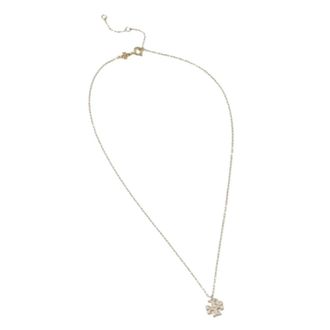 Tory Burch Kira Anh&auml;nger Halskette - - Accessories - Damen - Gelb - ONE SIZE