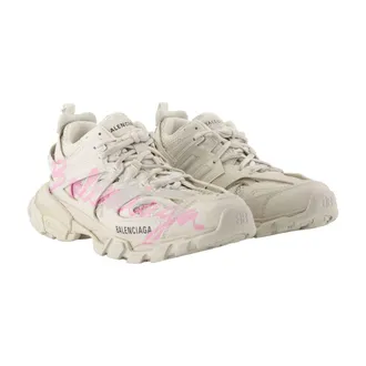 Balenciaga Womens Track Sneaker White Synthetic