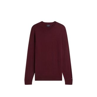 Tommy Hilfiger Pull droit col rond en laine