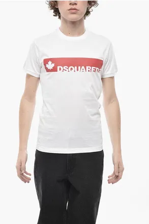 Dsquared2 Cotton Crewneck T-Shirt BORN IN CANADA size Xs