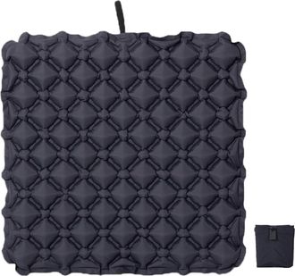 Generic Aufblasbare Sitzkissen - Nylon TPU Material 24in X 24in Luftkissen, Leichtgewichtler, tragbarer Komfort, Kompakte Aufbewahrungstasche Enthalten | LKW-