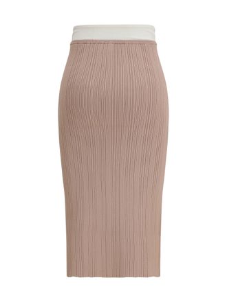 Diesel Womens M-Zinia Skirt 7aw Viscose; Polyester