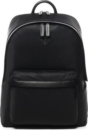 Emporio Armani Homme, Sacs, Noir, Taille: ONE Size Sac &agrave; dos noir pour sorties &eacute;l&eacute;gantes