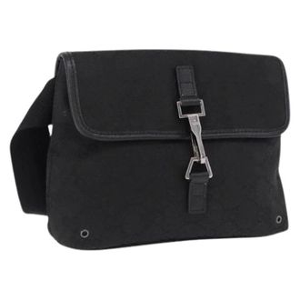 Gucci Sac banane vintage doccasion - Femme - Pre-owned - Noir - Taille: ONE Size