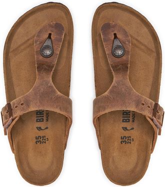 Birkenstock Zehentrenner Birkenstock Gizeh Bs 0943813 Braun