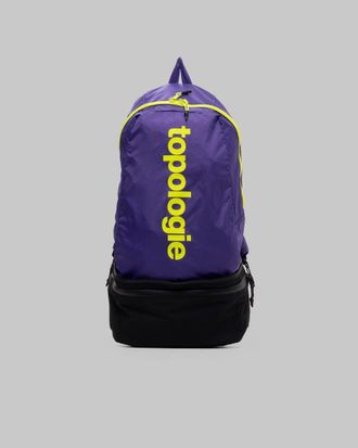 Topologie Bags Convert Daypack Black / Electric Purple Tech Sateen