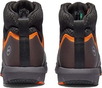 Timberland Homme Radius Chaussures Fire and Safety Shoe, Noir et Orange, 41.5 EU