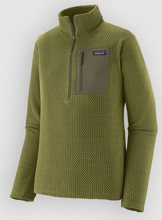 Patagonia R1 Air Zip Neck Fleece Pullover caper green