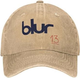 Generic Casquette dHomme, Blur Britpop Band Casquette Baseball Randonn&eacute;e au Soleil P&ecirc;che Chapeau Routier lav&eacute; Chapeau Routier pour Femmes Hommes Logo r&eacute;tro pe