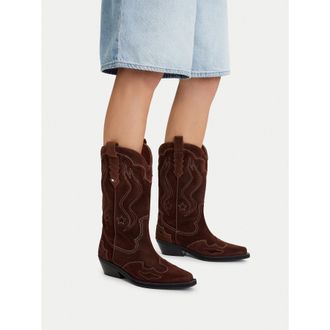 Tommy Jeans Cowboystiefel Tommy Jeans Archive EN0EN03095 Braun