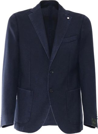 Lubiam Homme, Vestes, Bleu, Taille: 2XL Brando Blazer