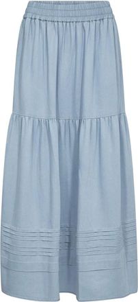 Mos Mosh MOS Mosh, Femme, Jupes, Bleu, Taille: 42 FR Midi Skirts
