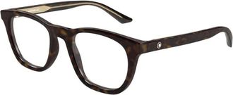 Montblanc Montblanc, Homme, Accessoires, Brun, Taille: 53 MM Optical Frame
