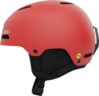 Giro Ledge FS MIPS Skihelm & Snowboardhelm L | ABS-Hartschale mit EPS, MIPS Schutz, In Form Fit System, Bel&uuml;ftung | Freestyle Helm Matte Red (Mattes Rot)
