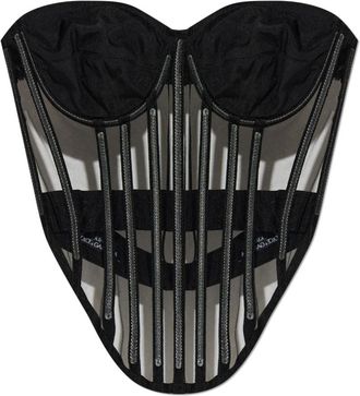 Dolce & Gabbana Femme, Tops, Noir, Taille: 36 FR Kim Embellished Corset Top