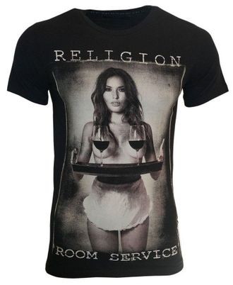 Religion Print-Shirt RELIGION Clothing Herren T-Shirt ROOM SERVICE