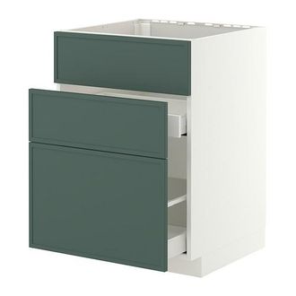 IKEA METOD / MAXIMERA Unterschr. f Sp&uuml;le/3 Fronten/2Sch