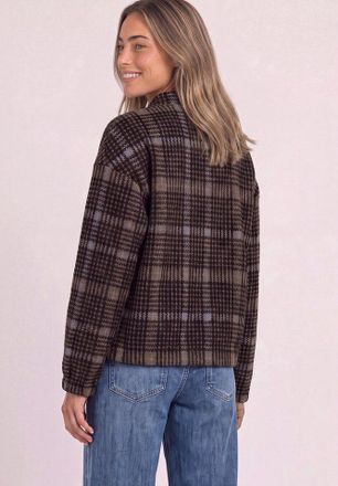 Street One Cordjacke mit Karomuster