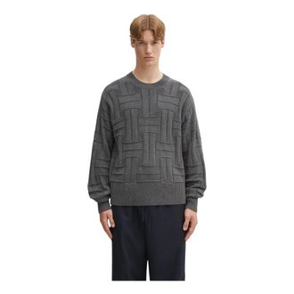 Kenzo Weave Pullover - - Knitwear - Herren - Grau - L