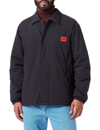 HUGO BOSS Mens Byle2331 Outerwear_Jacket, Black1, S