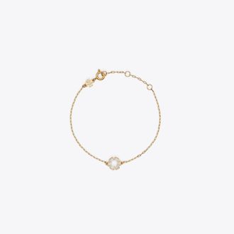 Tory Burch Damen Forget Me Not Hex Bracelet
