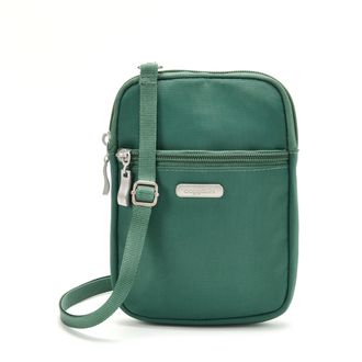 Baggallini Damen Essential Mini Crossbody Bag, Kiefer