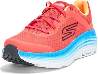 Skechers Max Cushioning Endeavour Baskets pour Hommes, Orange/Bleu, 43 EU