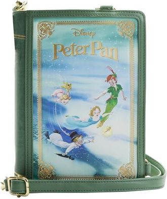 Loungefly Sac A Main Convertible Disney - Peter Pan Book Series - 0671803418516, vert, Mini