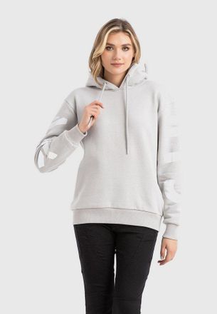 Cipo & Baxx Sweatshirt HOODIE SWEATSHIRT (1-tlg) modisches Design mit hohem Tragekomfort