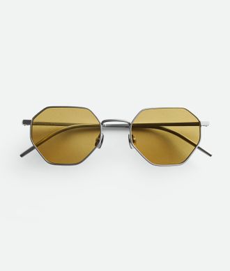 Bottega Veneta Lunettes De Soleil G&eacute;om&eacute;triques Intrecciato - Bottega Veneta