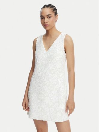 Michael Kors Coctailkleid MS6834YHHS Wei&szlig; Regular Fit