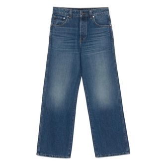 Khaite Dunkelblaue Jeans mit Knopfleiste - - Jeans - Damen - Blau - W30