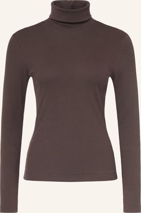 Zaida Za&iacute;da Rollkragenshirt braun