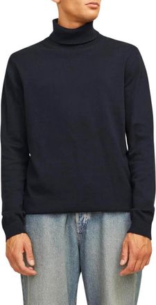 Jack & Jones Male Rollkragenpullover Einfarbig Rollkragenpullover