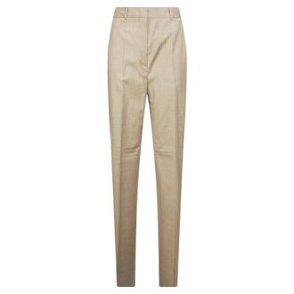 Max Mara Pantalone Gesso - - Trousers - Damen - Beige - M
