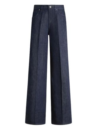 Pantaloni Torino jean à coupe cinq poches - Bleu