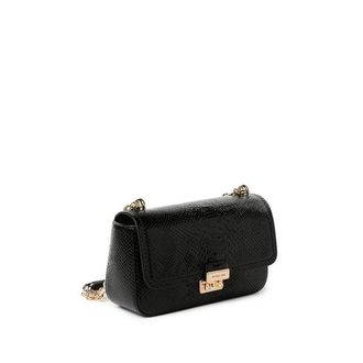 Michael Kors Strukturierte Lederhandtasche - schwarz