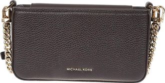 Michael Kors Femme, Sacs, Brun, Taille: ONE Size Bryant Small Pebbled Leather Convertible Pochette