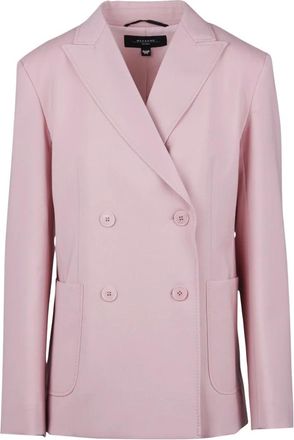 Max Mara Femme, Vestes, Rose, Taille: 40 FR Giacca doppiopetto Zinnia