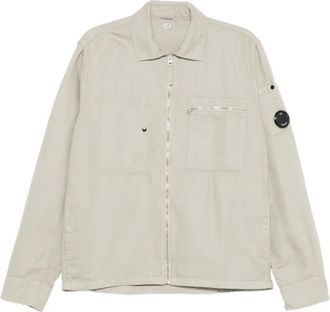 C.P. Company C.p. Company, Homme, Vestes, Gris, Taille: 2XL Sobrecamisa Zip
