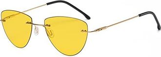 Generic Lunettes de soleil tendance polarisées pour hommes et femmes 2025 pour conduite en plein air, vacances, pare-soleil (couleur : J, taille : moyen)