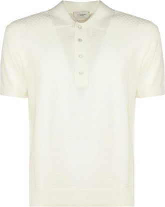 Paolo Pecora Homme, Tops, Beige, Taille: M Sweater Polo