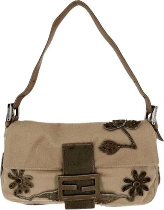 Fendi Sac bandouli&egrave;re vintage Pre-owned - Femme - Pre-owned - Brun - Taille: ONE Size