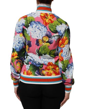 Dolce & Gabbana Floral Print Zip Cardigan - Multicolor