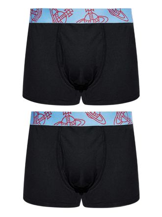 Vivienne Westwood boxer &agrave; taille Orb - Noir