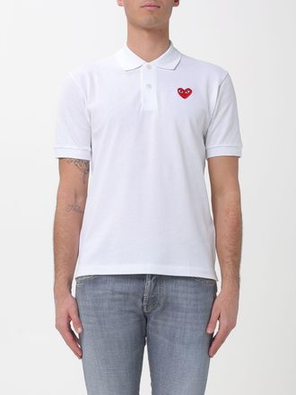 Comme Des Gar&ccedil;ons Polo COMME DES GAR&Ccedil;ONS PLAY Homme couleur Blanc