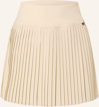 Goldbergh Goldbergh Tennisrock Pliss weiss