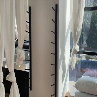 Generic yogamatte halterung wand Mehrst&ouml;ckiges, Wandmontiertes Metall-Yoga-Rack, Metall-Yoga-St&auml;nder, Aufbewahrungsregal F&uuml;r Die Organisation Von Kleinraumauf