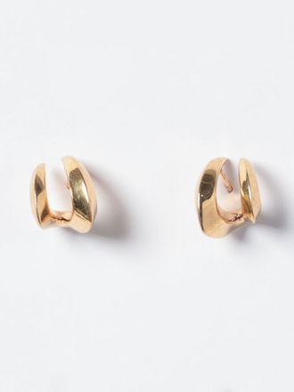 Panconesi Asymmetrischer H&auml;ngeohrring aus Metall mit graviertem Logo
