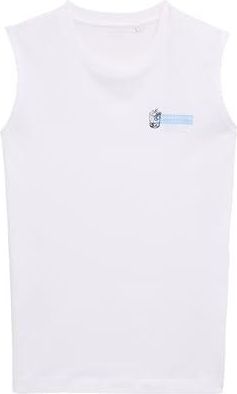 Tom Tailor 1046749 Débardeur, 20000-White, XS Hommes